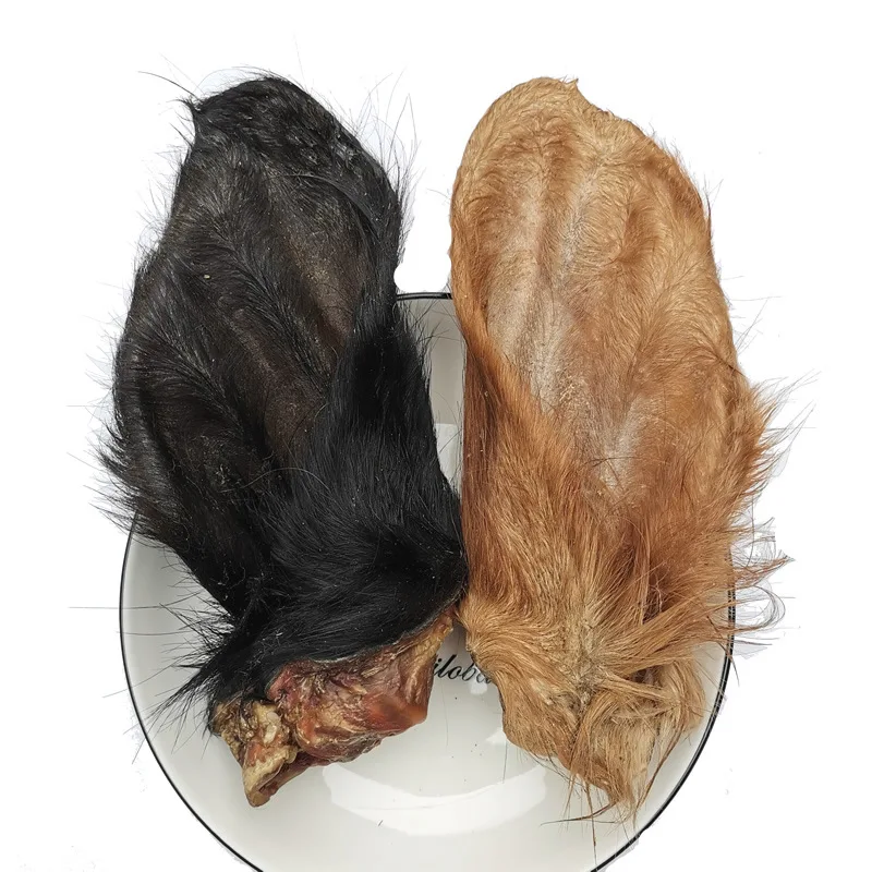 Evernew Nature Cow Ears with Hair - Premium Dog Chews