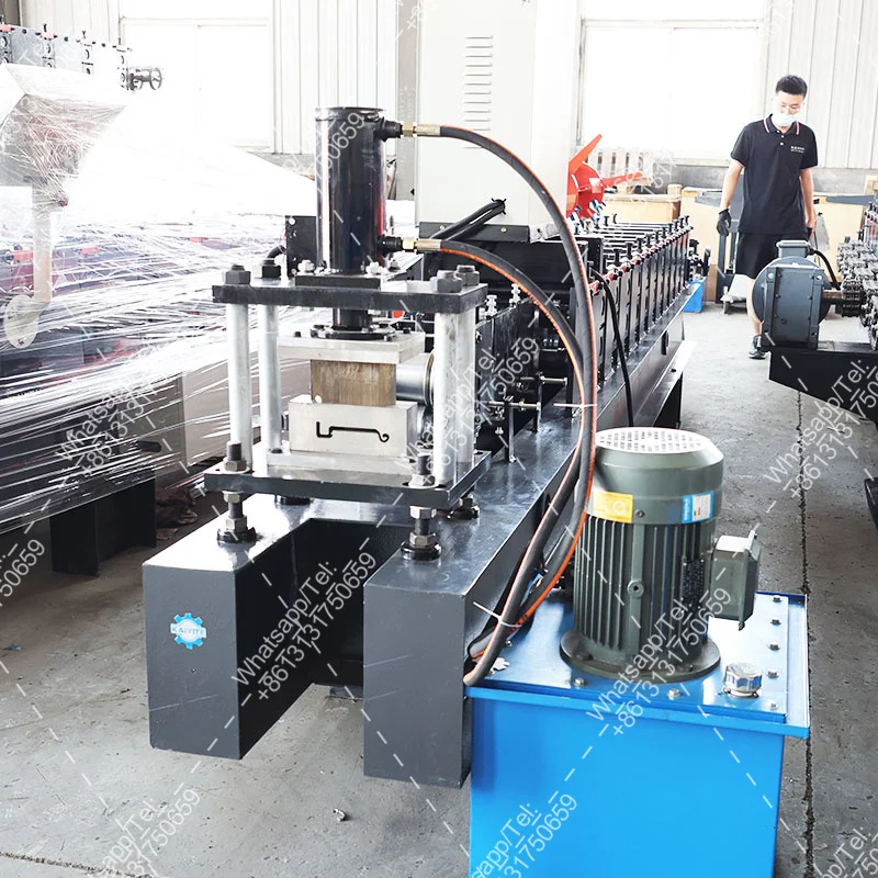 Roller Shutter Door Bottom Rail Guide Panel Roll Forming Machine For Sale - Buy Shutter Door ...