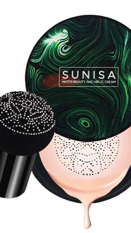 Hot Selling Waterproof Mushroom Head Sunisa Cushion Foundation - Buy Mushroom Air Cushion Bb/cc ...
