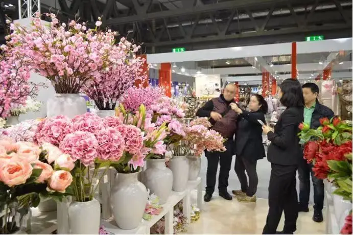 Daisies Flower Flocking Branches Floral Home Soft Decoration Faux ...