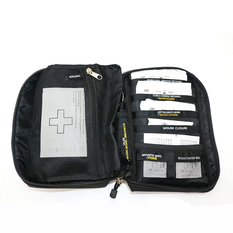 Ce Iso Approved First Aid Kit Osha And Ansi Nylon First Aid Bag ...