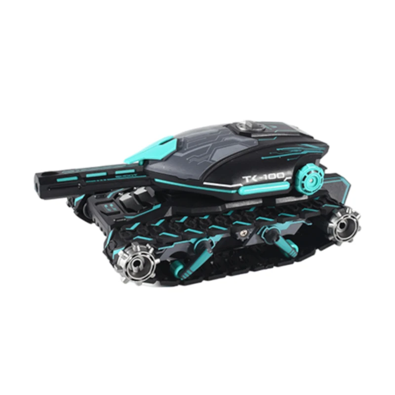 2.4g Remote Control Tank Water Cannon Children's Toy Car Battle Lights ...