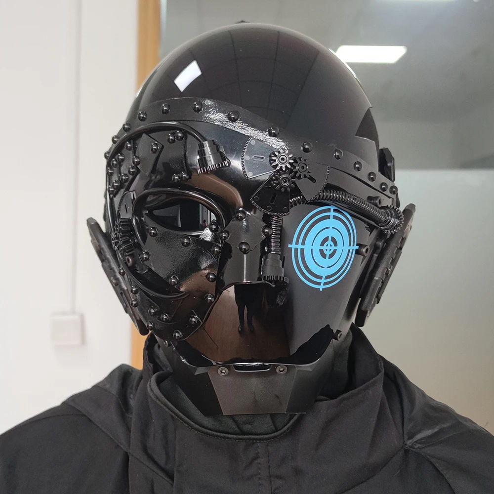 Cyberpunk Masquerade Mask Cosplay For Men Full Face Party Masks ...