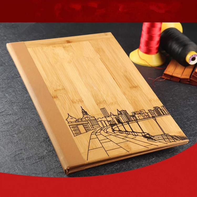 Custom Hardcover Wood Hotel Menu Covers - Durable & Stylish