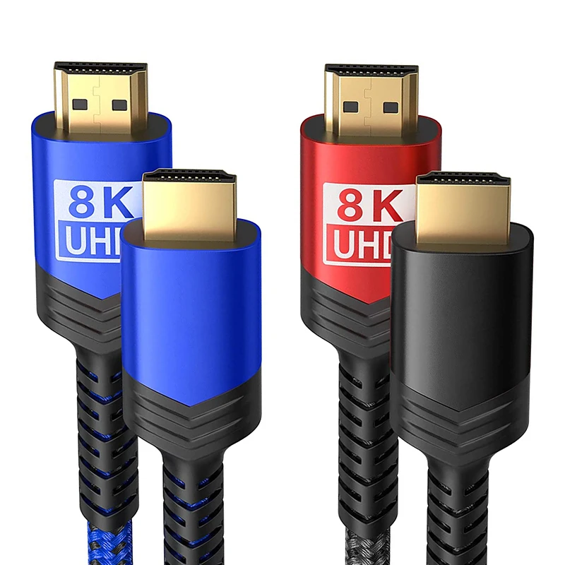 Custom Made 8k 2.1v 48gbps Hdmi To Hdmi Tv 8k 60hz 4k 120hz Resolution ...