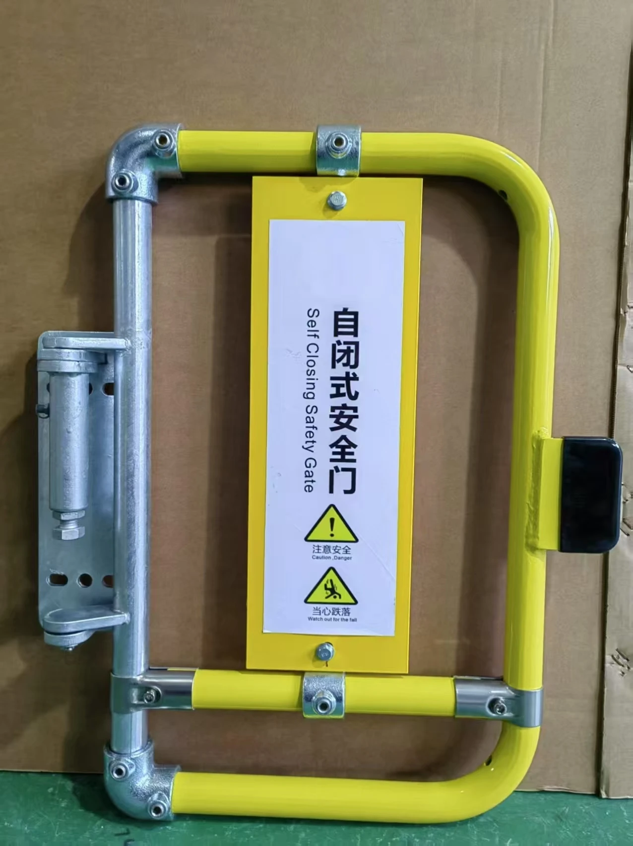Scaffold Key Clamp Fitting Safety Swing Gate with Spring Return ...
