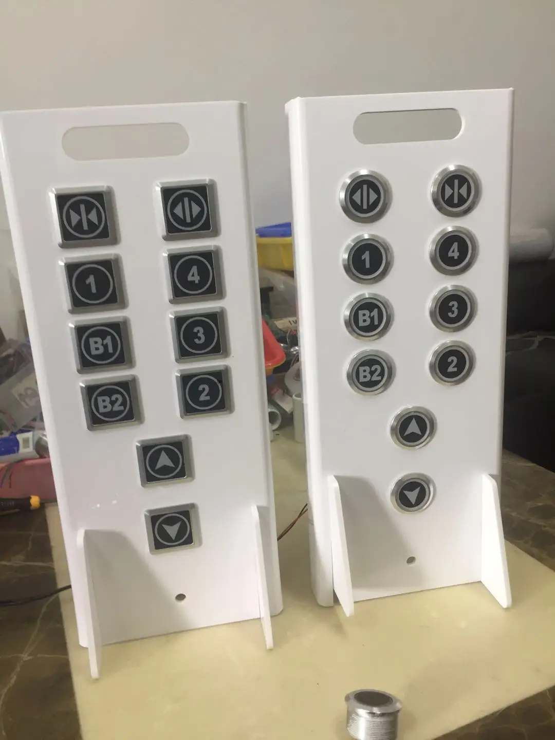 Elevator Touch Free Induction Contactless Push Button TF-LB38R-1 Round ...
