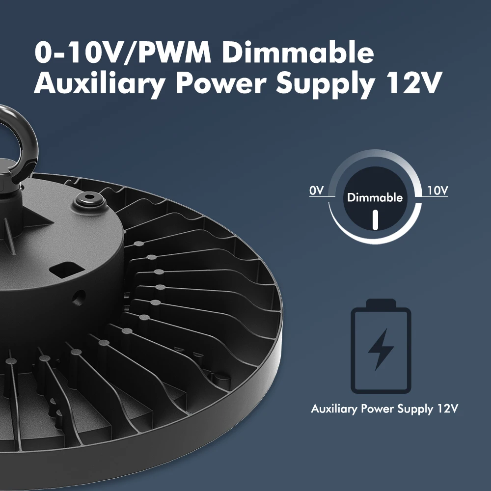 Highbay 100w 150w 200w Commercial & Industrial Dip Dimmable Hi Bay ...