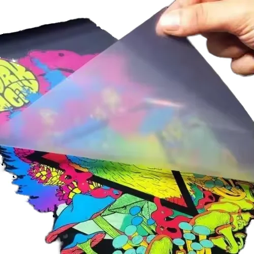 DTF A3 A4 Printable Hydro Dipping Leather Film Hot Melt Adhesive and ...