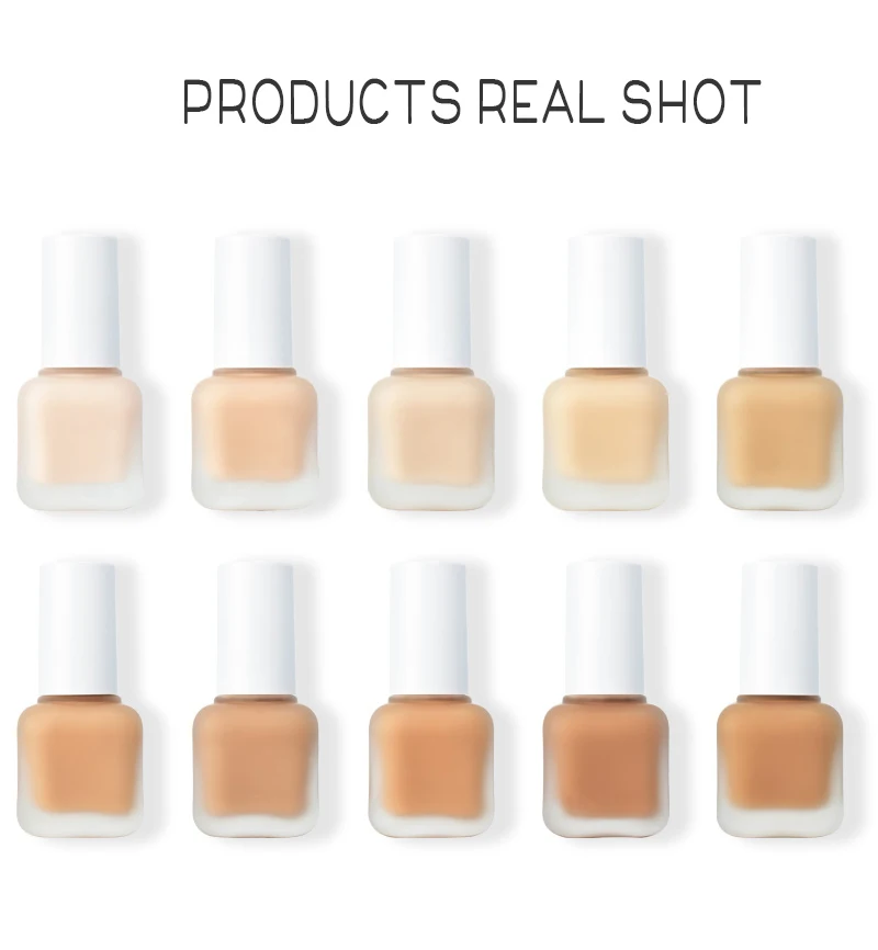 Waterproof Liquid Foundation Matte Finish Lightweight Foundation ...