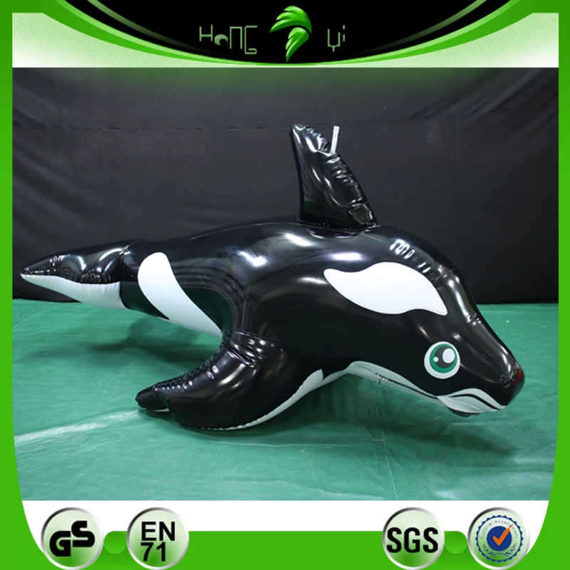Waterproof Inflatable PVC Bondage Animals Suit - Orca Costume