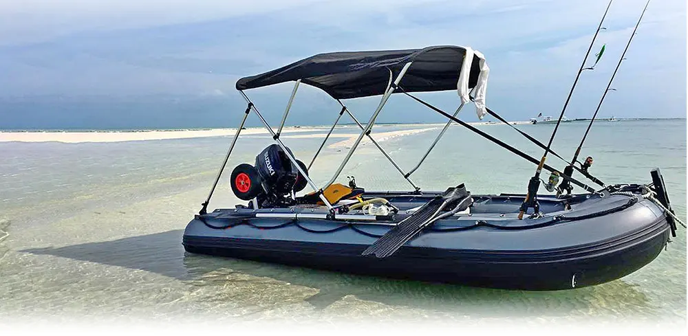 Aluminum Floor RIB Inflatable Rescue Boat - Luxury Pontoon