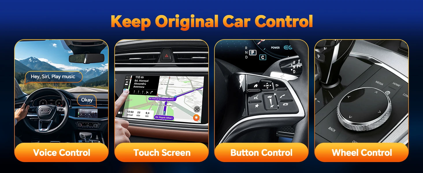 Phoebus Carplay Wired To Wireless Carplay Dongle Carplay Ai Smart Magic ...