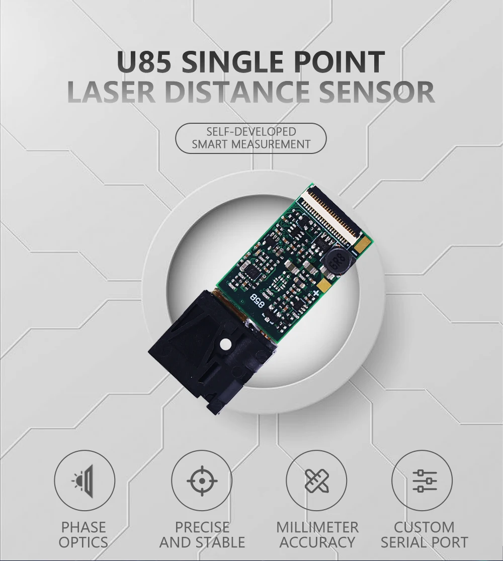 10m U81 Laser Range Sensor Module for Precise Distance Measurement