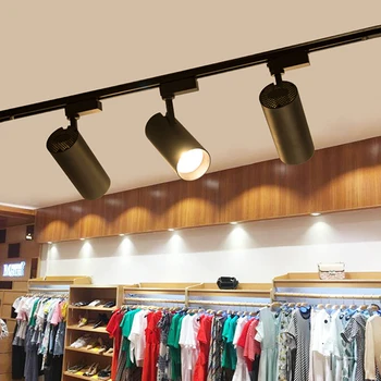 Modern 2/3wire Track Lights Lighting System 20w 30w Adjustable Angle ...