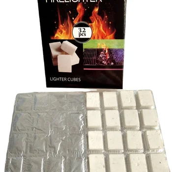 Solid Fuel Fire Lighter Cubes White Solid Fuel For Camping Fire Starter ...