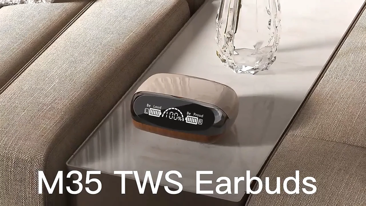 2023 9d Hifi Stereo M35 Tws True Wireless In Ear Headphone Waterproof ...