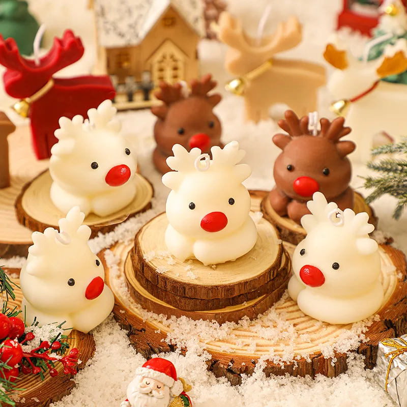 Jinmai Luxury Candles Gingerbread Man Scented Candles Customize Color ...