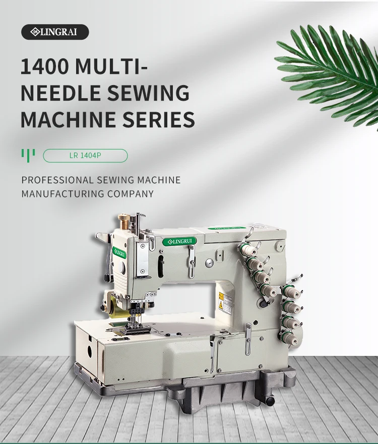 Industrial 4-needle Flat-bed Sewing Machine for Shirt Fronting ...