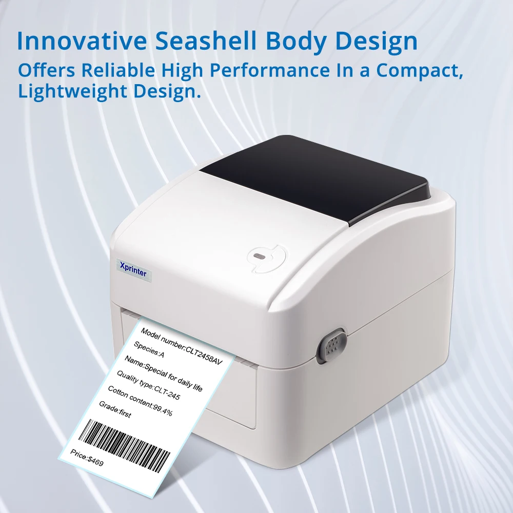 Xprinter XP-420B Label Printer - 152mm/s Barcode Solution