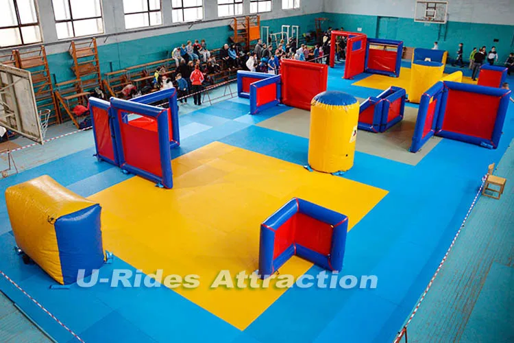 Wholesale Green High Wall Inflatable Tactical Speedball Bunkers for ...