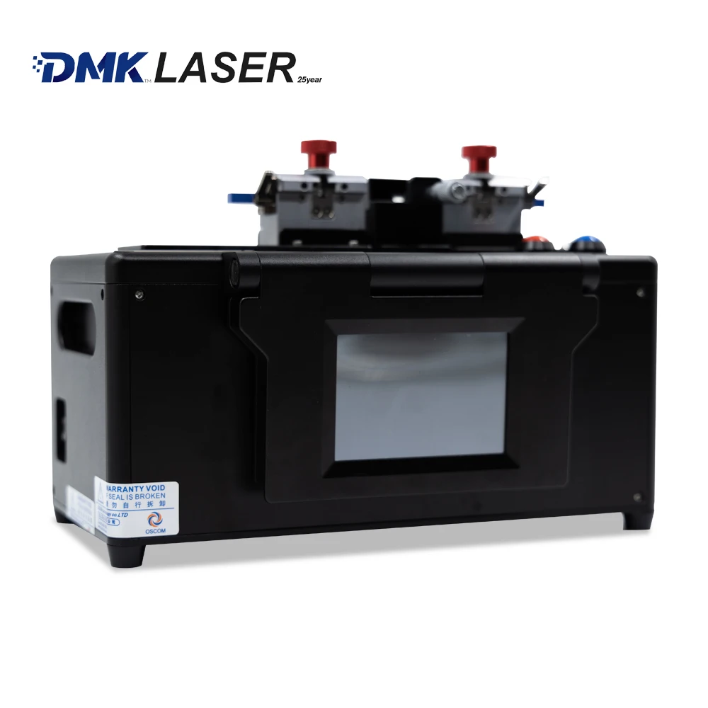DMK Fiber Fusion Splicer Machine with Cleaver Laser Source Repair Tools