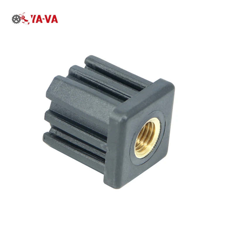 Threaded Tube Ends for Square Tubes - Durable Connectors