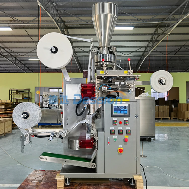 Full Automatic Single Filter Paper Tea Bag Packaging Machine with Line ...
