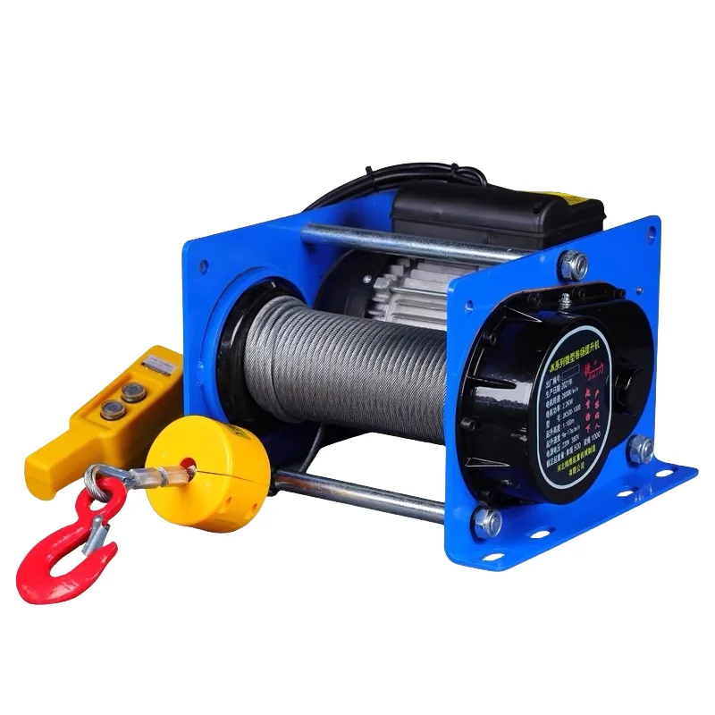 German long wire rope electric winch 220v multi-function high speed ...