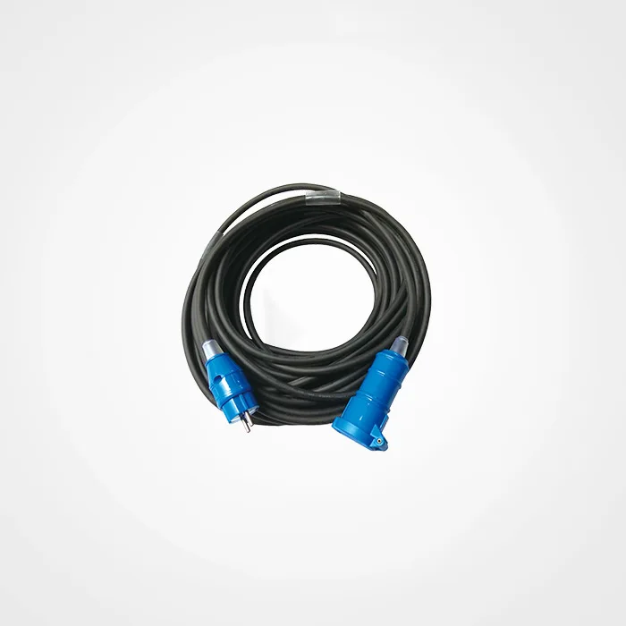 European type shuko breakout power wire cable to 16A connectors ...