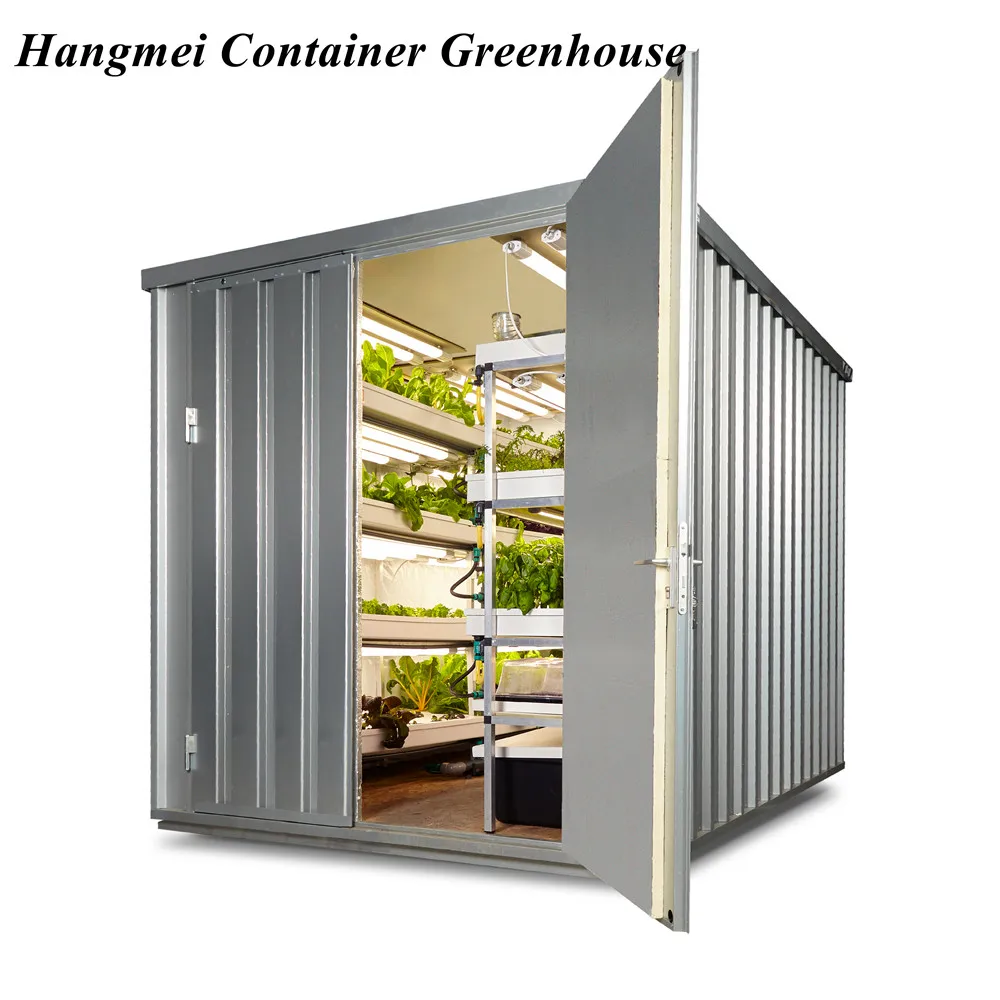40hq Freezer Shipping Container Farm Hydroponic Green Gr Efficient ...