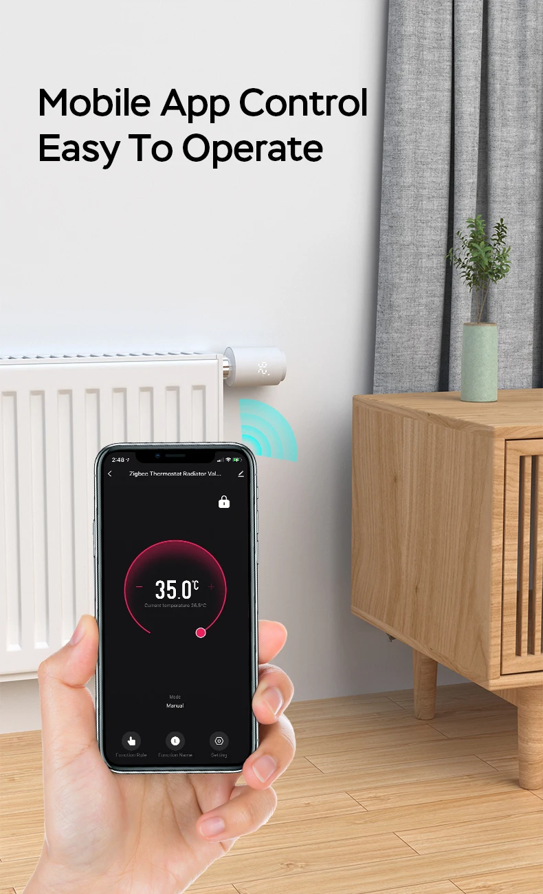 Zigbee Trv NTC Sensor Support Smart Tasmota Wireless