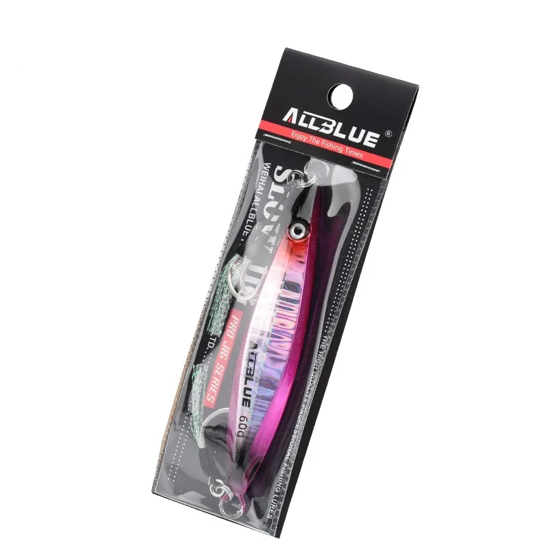 Allblue 40g Slower Up Saltwater Metal Jigging Fishing Lure Jigs - Buy Jigging Lure,Fishing Jig ...