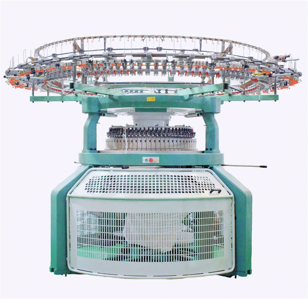 Leadsfon High Speed Double Jersey/rib Circular Knitting Machine For ...