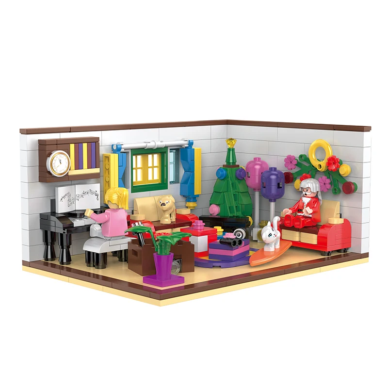 COGO Build Block House Toys Kids Building ABS Plastic Construction ...