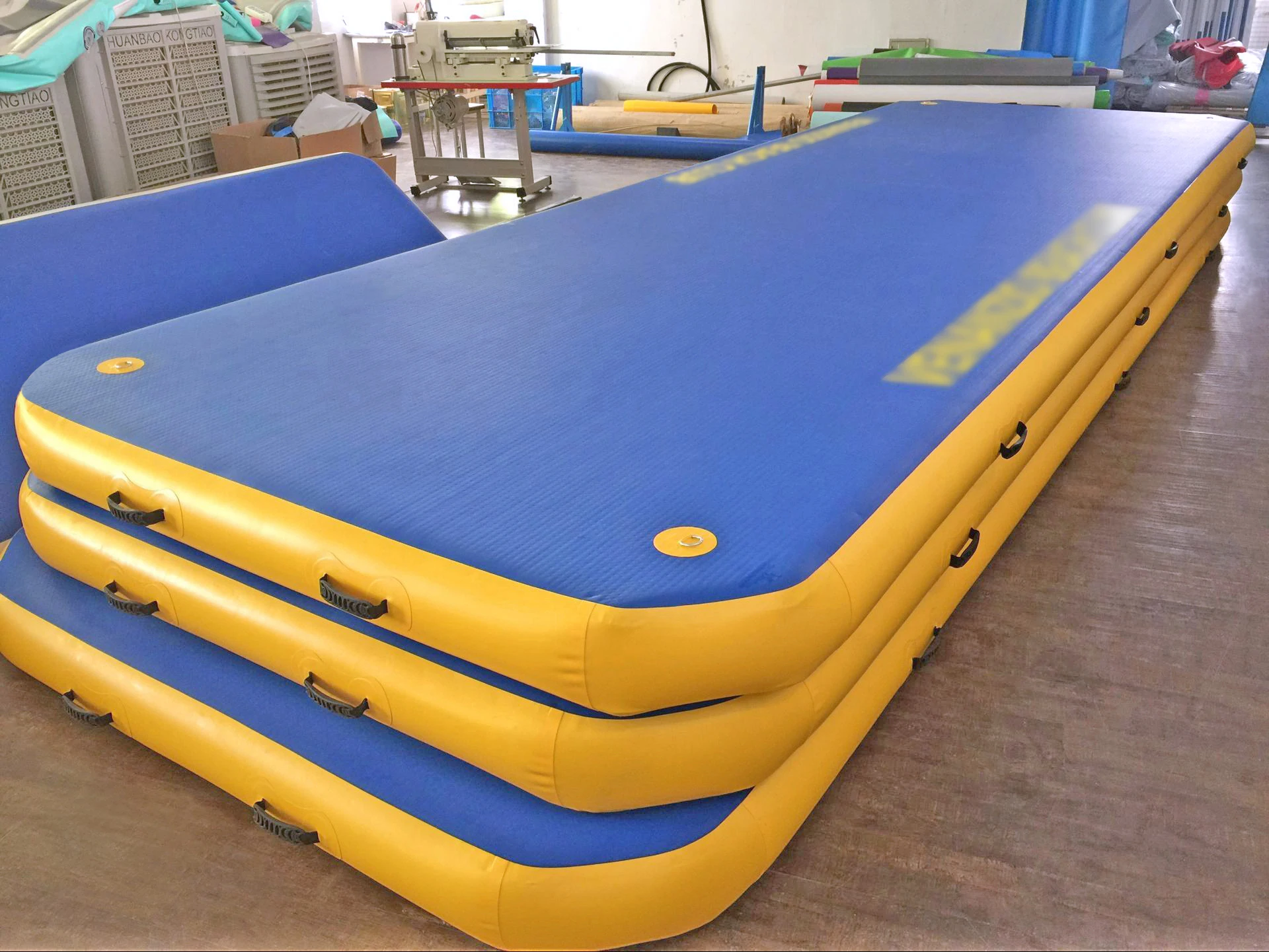 3M Stock Inflatable Deck Water Pontoon Inflatable Drop Stitch Boat ...