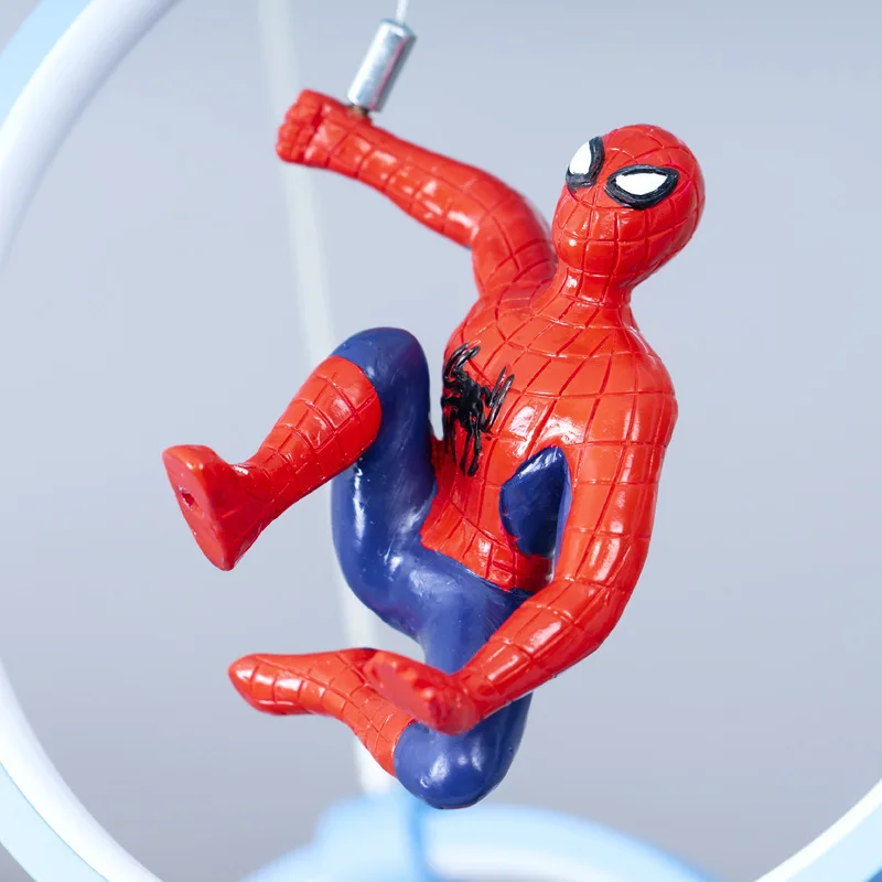 Modern Creative Cartoon Spider-Man Eye protection Led Ceiling Light for ...