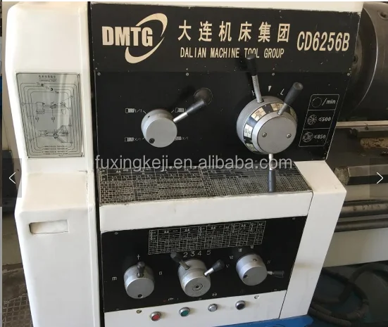Dalian CD6256B Manual Metal Lathe - 1000mm Turning Machine