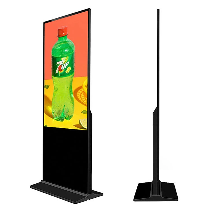 4k Standee Touch Totem Kiosk Digital Signage And Display Advertising ...
