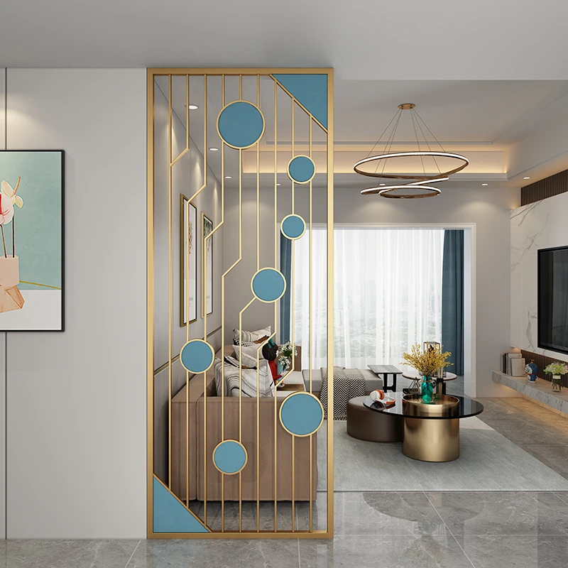 Modern Home Decor Hollow Screen Partitions With Flannel Decor Living ...