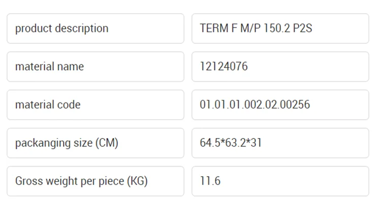 Aptiv Terminal Connector 12124076 Connectors Terminals Conector ...