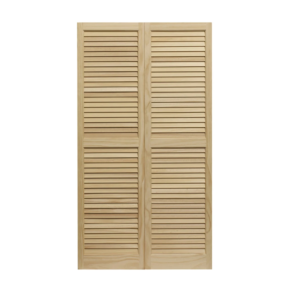 High Quality Awc Exterior Wood Window Shutters Louvered 15" Wide X 51 ...