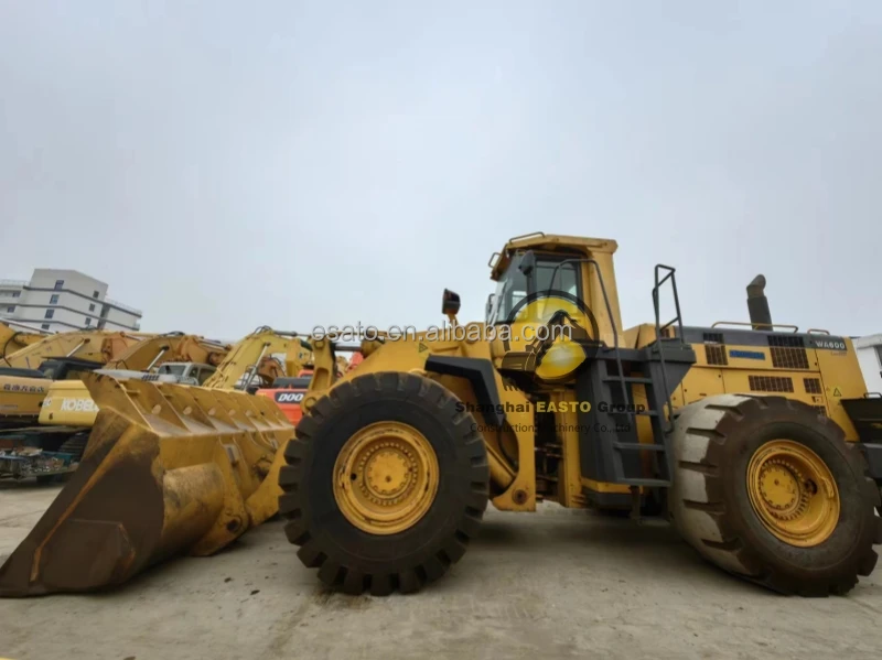 Used Original Komatsu Wa600-3 Wheel Loader For Sale/komatsu Wa600 Wheel ...