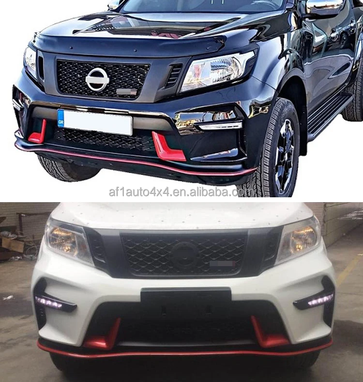 Front Bumper Guard Body Kit For Navara Np300 2015+ Upgrade To Nismo ...