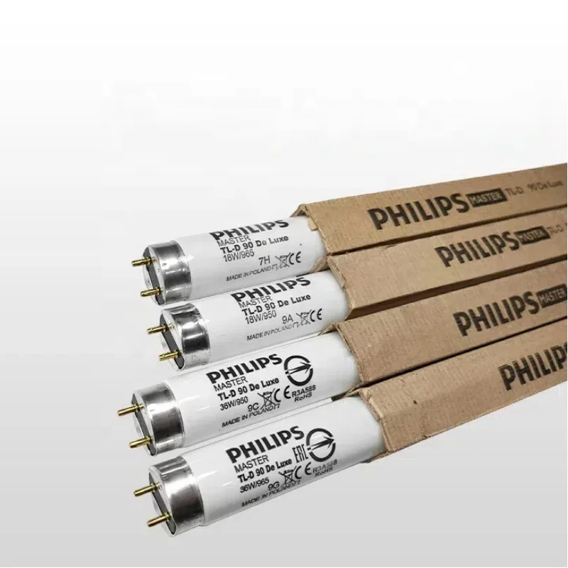 D65 Light Tube Master Tl-d 90 De Luxe 18w/965 2ft Fluorescent Lamp For ...