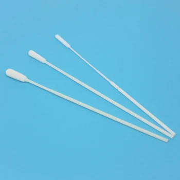 Customized Medical Oropharyngeal Swab Oral Nasal Swab Flock Swab For ...