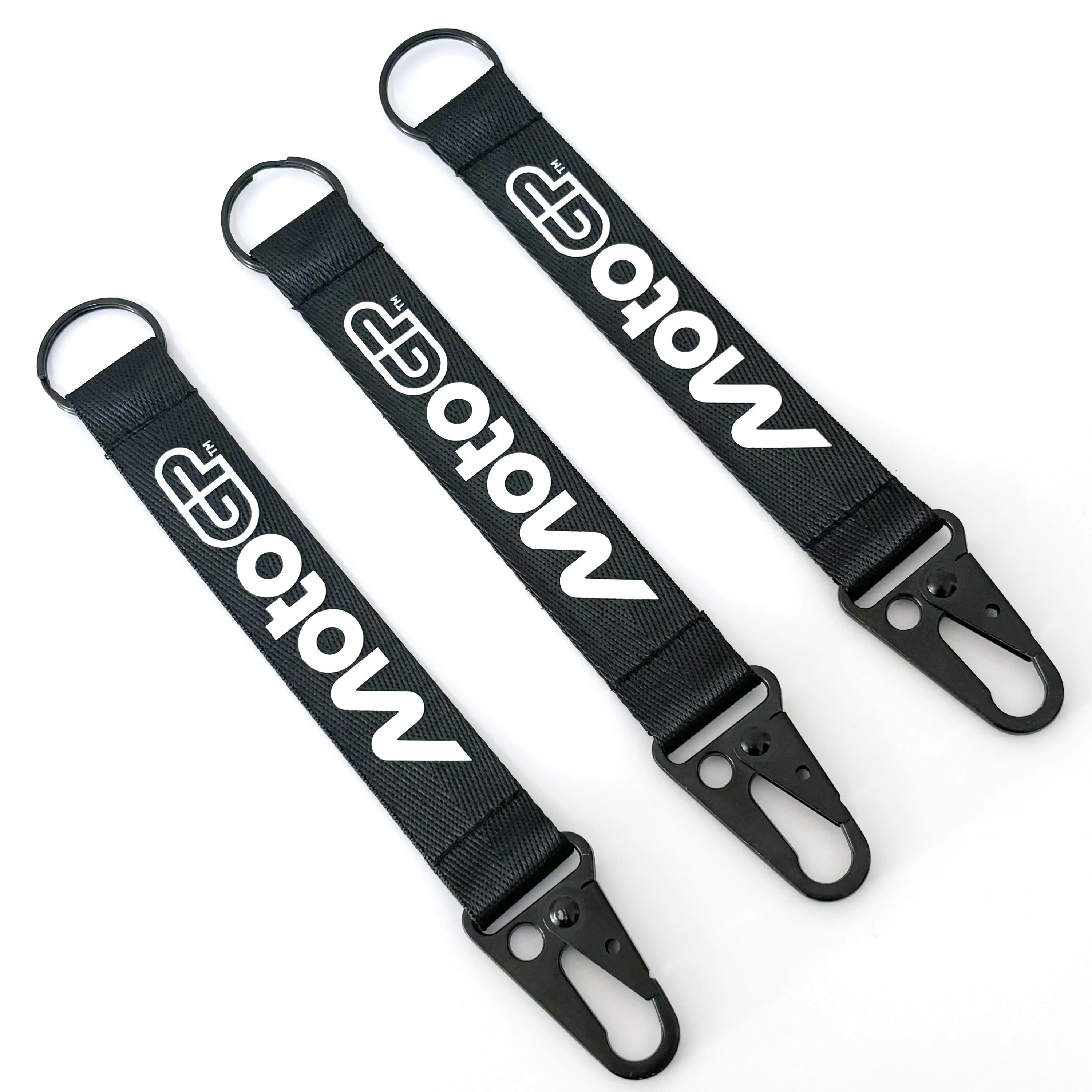 Customized Wrist Key Lanyard - Durable Nylon Carabiner