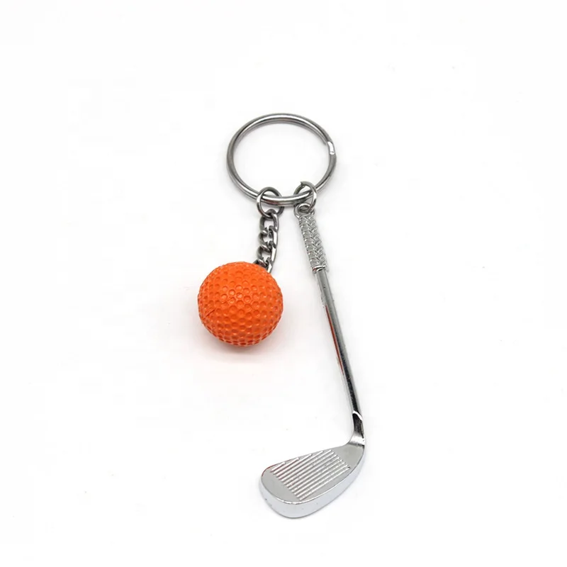 Metal Golf Keychain High Grade Sporting Goods Games Souvenir Ball ...