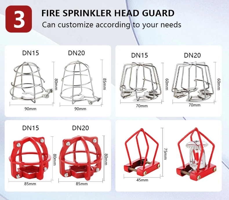 Dn20 Fire Sprinkler Head Guard - Buy Iron Custom Fire Sprinkler Guard ...