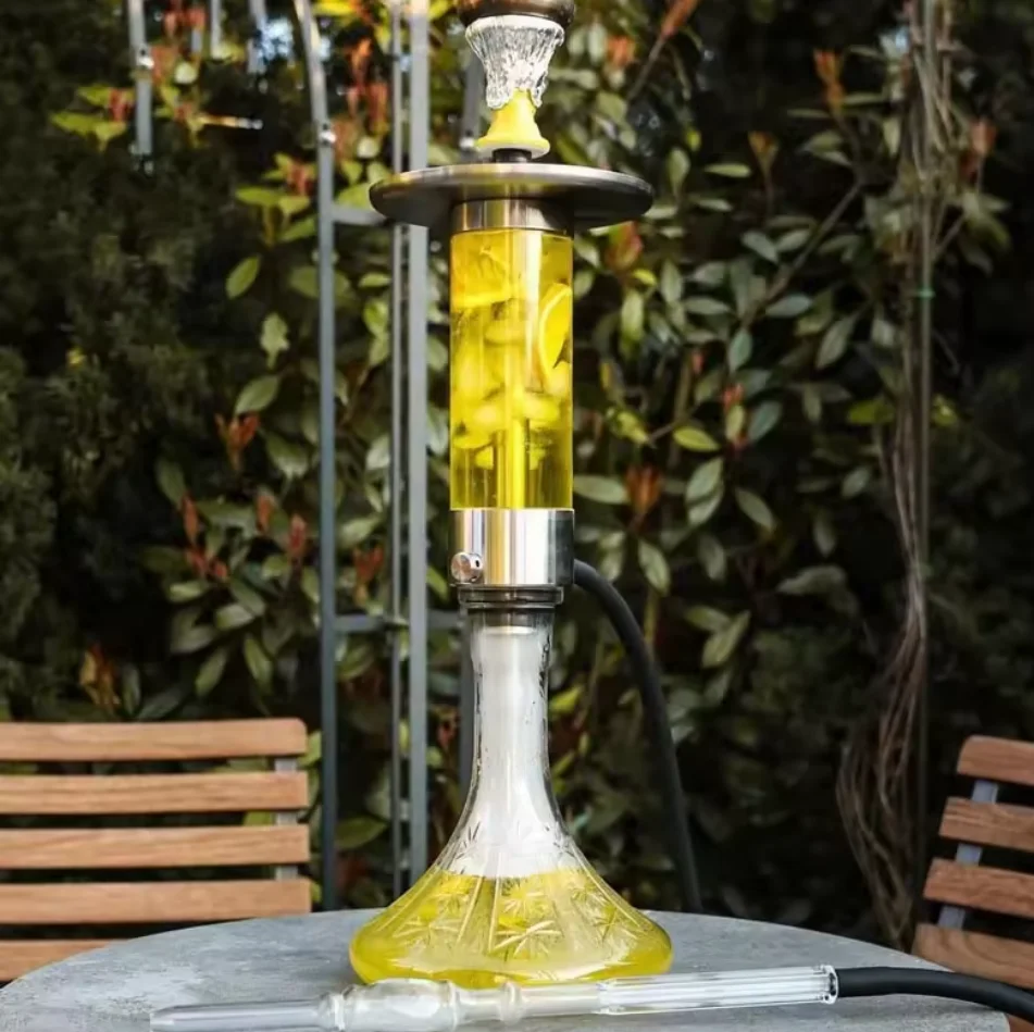 24 Inch Russian Chicha Modern Fancy Big Acrylic Hookah Shisha Bonges ...